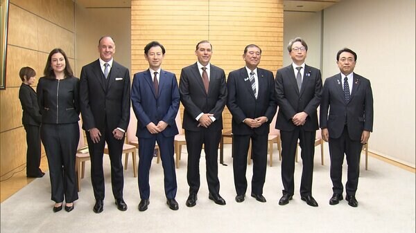 石破首相がアマゾンのクラウド部門トップと面会 東京一極集中の是正へ「テクノロジーが果たす役割に期待」｜FNNプライムオンライン