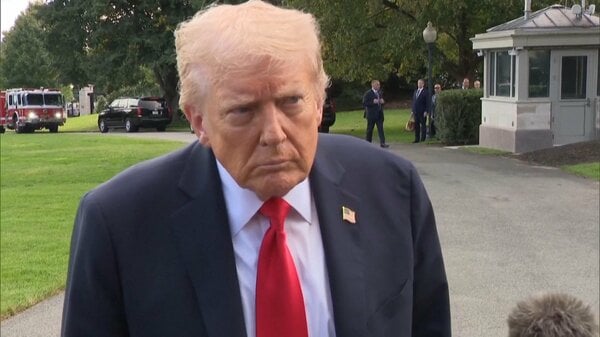 トランプ大統領がニューヨーク・タイムズなどに2兆円超の損害賠償を求めた訴えで連邦地裁が「訴状が冗長で不適切」として却下｜FNNプライムオンライン