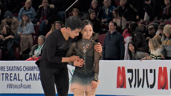 “りくりゅう”銀メダル獲得 木原のメディカルトラブルで表彰式を欠席【世界フィギュア2024／ペアフリー】｜FNNプライムオンライン