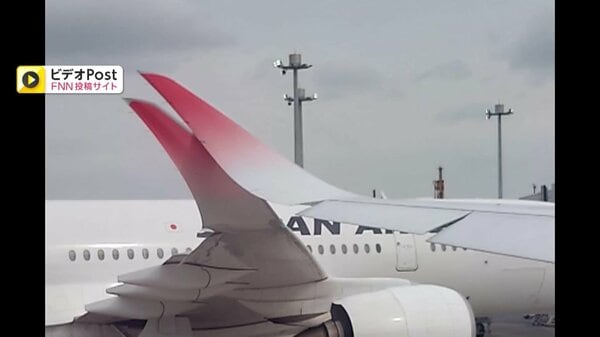 「見た瞬間にぶつかるって思った」羽田空港でJAL機同士の翼が接触 新千歳行きの便は300人余りの乗客が搭乗もけが人なし｜FNNプライムオンライン