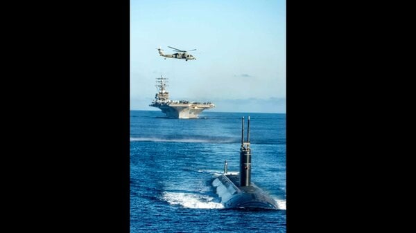 日米韓軍事演習 対潜水艦作戦の共同訓練を約5年半ぶり実施｜FNNプライムオンライン