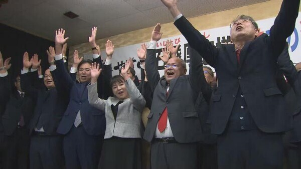 【速報】雲南市長選 現職・石飛厚志氏が再選 元県職員同士の一騎打ち制す（島根）｜FNNプライムオンライン