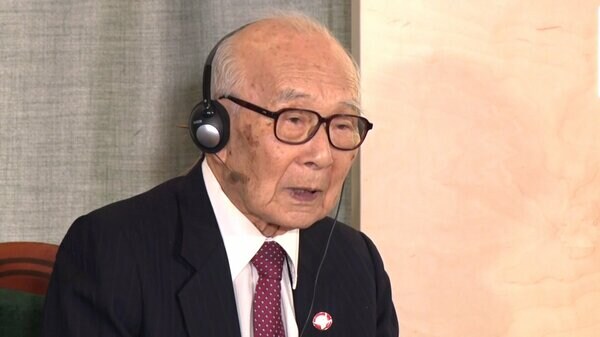 日本被団協・田中熙巳さん「核兵器は人類と共存させてはならない兵器」 ノーベル平和賞授賞式は日本時間今夜午後9時から｜FNNプライムオンライン