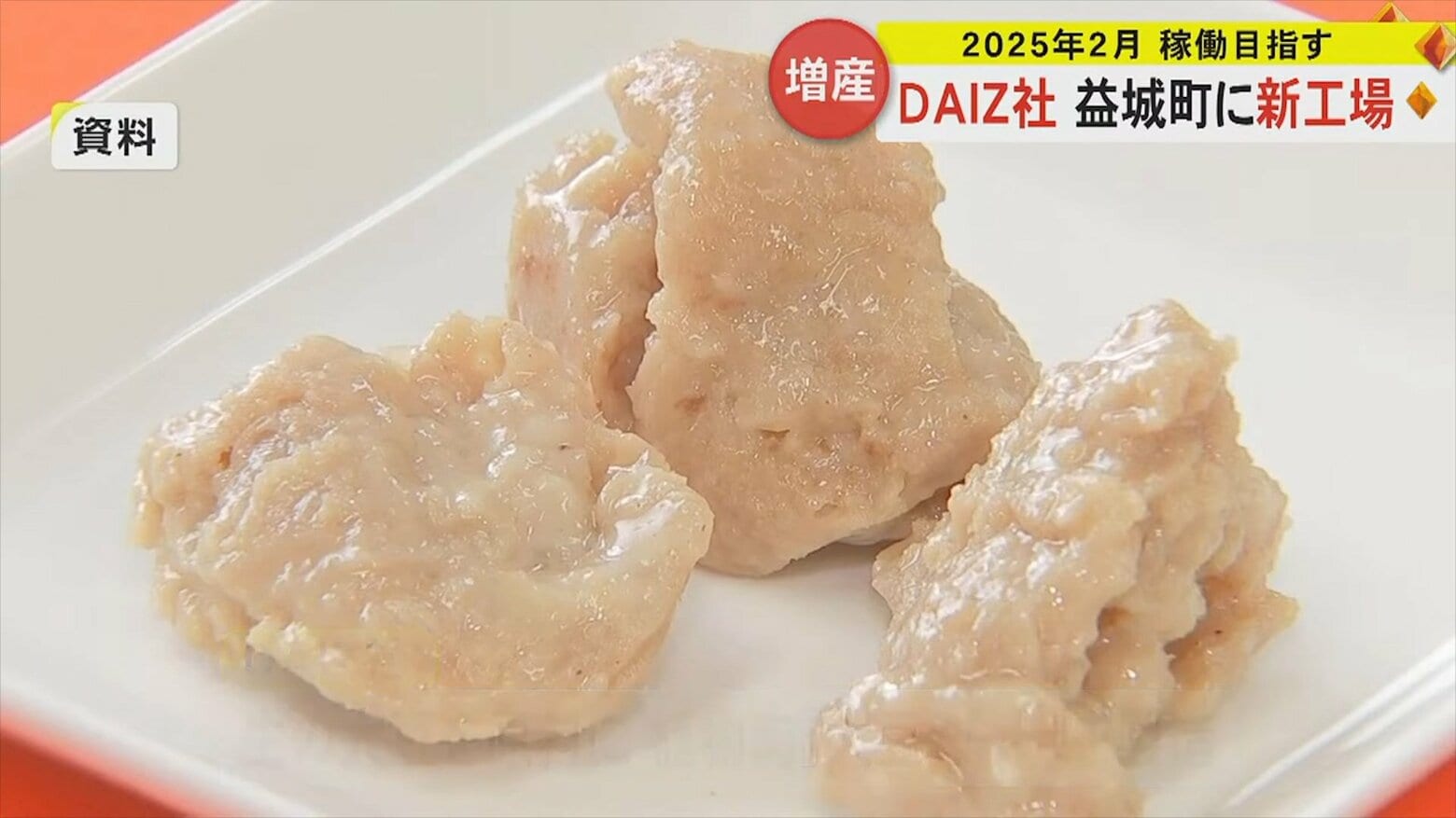 “大豆ミート”製造で注目高まる熊本のベンチャー企業「DAIZ社」 新工場建設で年間8000トン生産へ協定締結｜FNNプライムオンライン