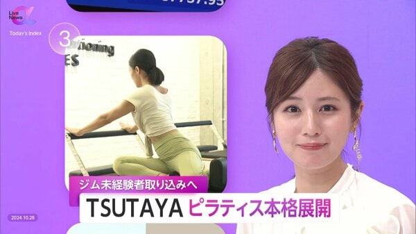TSUTAYAでピラティス本格始動 “ジム未経験者”に「読書」と「運動」新提案 2027年度には200店舗に拡大へ｜FNNプライムオンライン