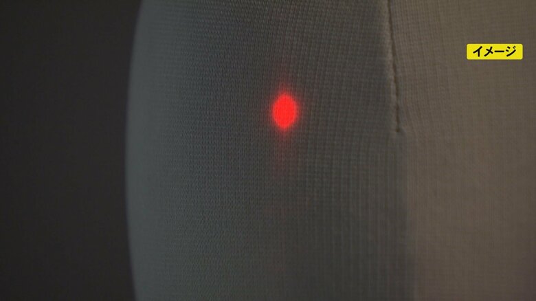 出力規制ない“海外製”か…上空約1kmの自衛隊輸送機に『レーザーポインター』の光 照射の危険性と問われ得る罪｜FNNプライムオンライン