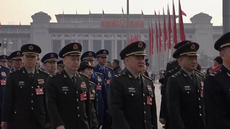 中国の国防費が前年比7.2％増の約36兆7000億円に…軍事力拡大姿勢が鮮明 治安維持費は約5兆円 ｜FNNプライムオンライン