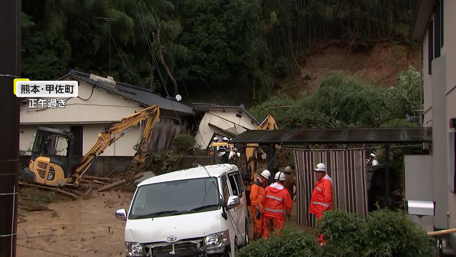 【中継】キャンプ場で15人が孤立状態に…大雨による土砂崩れで道路が寸断 熊本で大雨特別警報 (放送局のニュース ) - 日本気象協会 tenki.jp