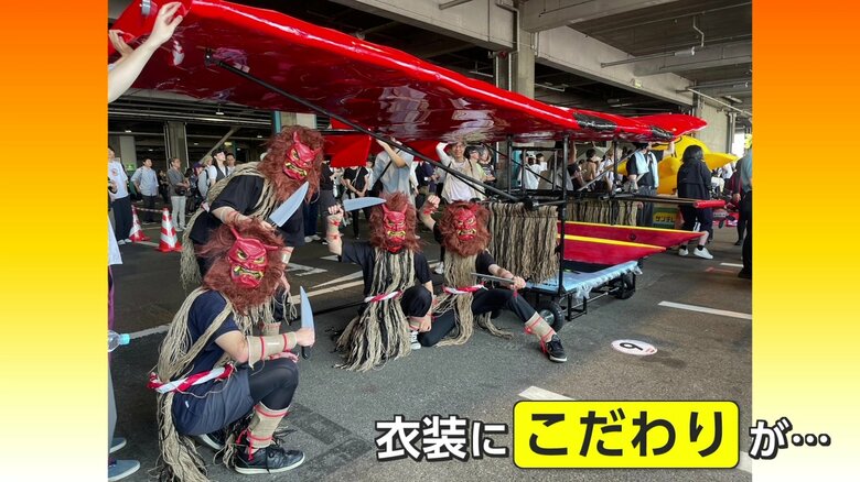 “手作り飛行機”で世界一！秋田大学チーム「んだんだ」がリベンジ “男鹿のナマハゲ”機体で地元をPR｜FNNプライムオンライン