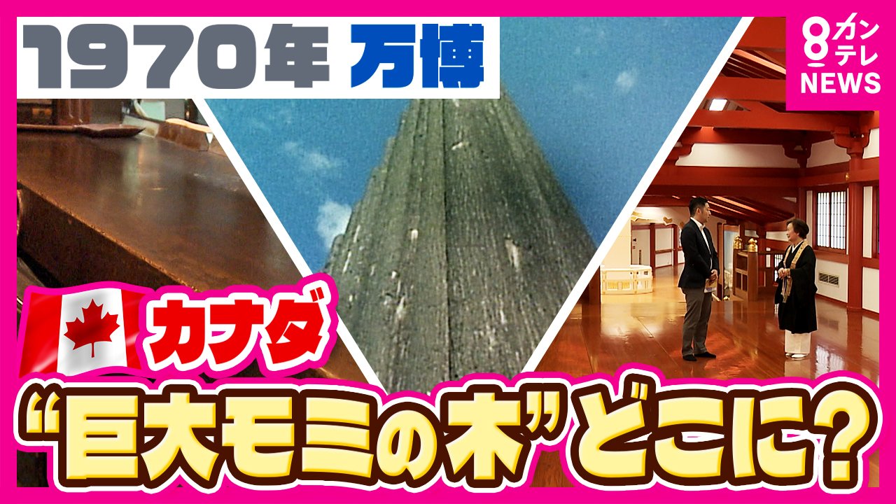 1970年大阪万博『レガシー』パビリオンが集会所・ラーメン店・お寺で活用 開催中の大阪・関西万博では「大屋根リング」出品中 財力と土地をお持ちの方はぜひ入札を？｜FNNプライムオンライン