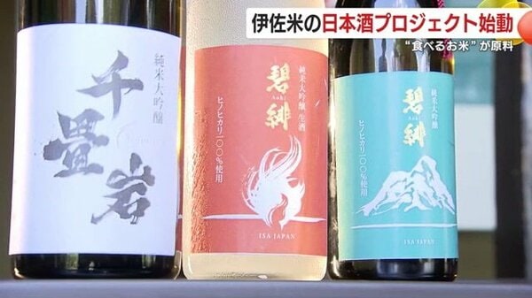 焼酎どころ・鹿児島で日本酒を！原料は地元産の“食べるお米”ヒノヒカリ 世界の「伊佐ブランド」目指して挑戦｜FNNプライムオンライン