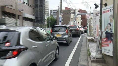 「待つと熱中症になるかも」“開かずの踏切”が異例の猛暑で大混乱　動かない長い車列に住民から不安の声　東京・世田谷区