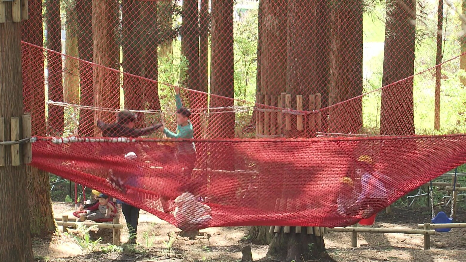 アスレチック施設に園児でも楽しめる新エリア 全長500mのモノレールも GWに来場者獲得へ【福井発】｜FNNプライムオンライン