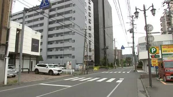 盛岡市中心部でクマ目撃 市役所から約400mのマンションや商店が立ち並ぶ地域 岩手県｜FNNプライムオンライン