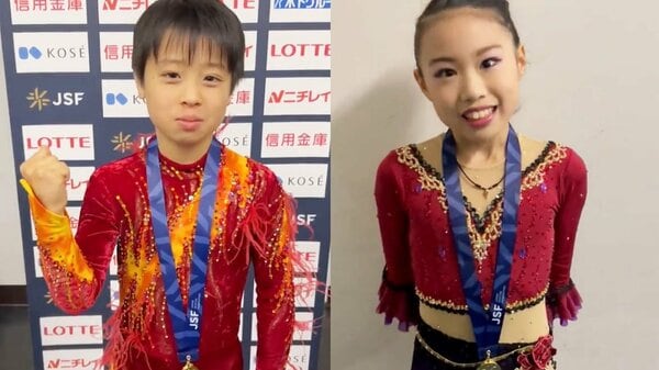 日髙晴久＆宮﨑花凜、MFアカデミー勢の2人が初優勝！【全日本ノービスB結果】｜FNNプライムオンライン