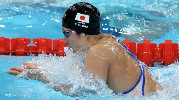 「調子が良かっただけに悔しい」鈴木聡美(33)が全体12位で準決勝敗退 パリ五輪・競泳女子100m平泳ぎ｜FNNプライムオンライン