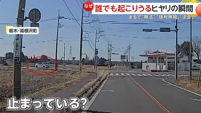 まるで“無法”道路か…誰でも起こりうるヒヤリの瞬間3連発 赤信号で発進する車や原付2人乗りで信号無視…高齢ドライバーの逆走車も 栃木・茨城・愛知｜FNNプライムオンライン