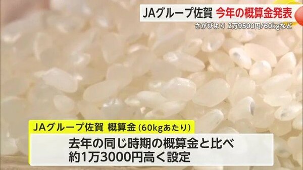 新米価格のカギ握るJAの概算金 去年より約1万3000円高く設定「今後下がる要素は少ない」依然として高止まりか｜FNNプライムオンライン