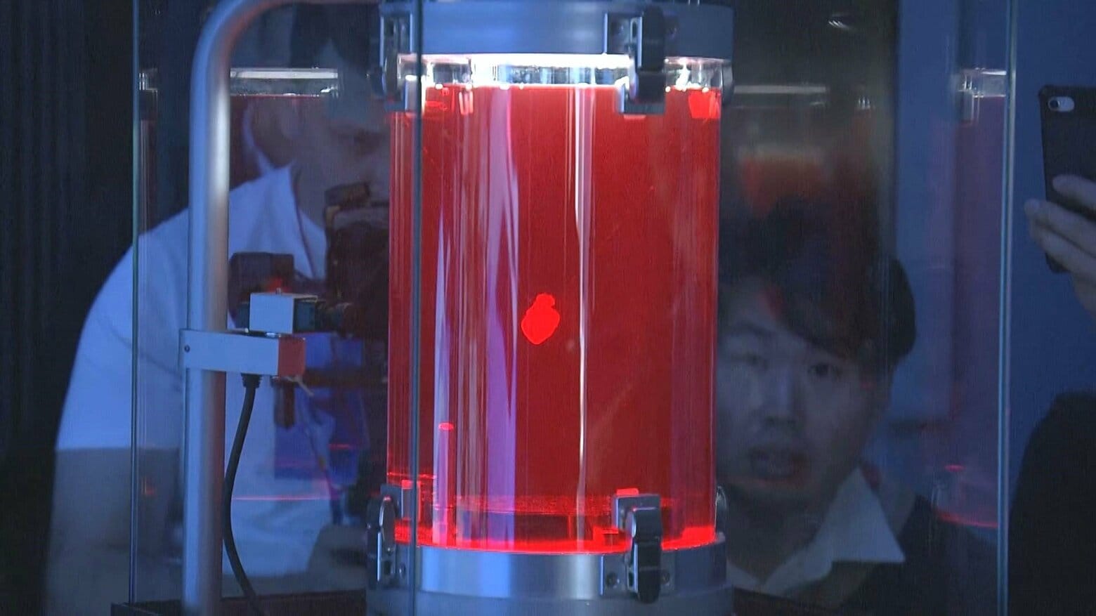 iPS細胞から生まれた心臓も…大阪・関西万博の会場内お披露目「未来の都市」では立体映像なのに“触った感覚”｜FNNプライムオンライン