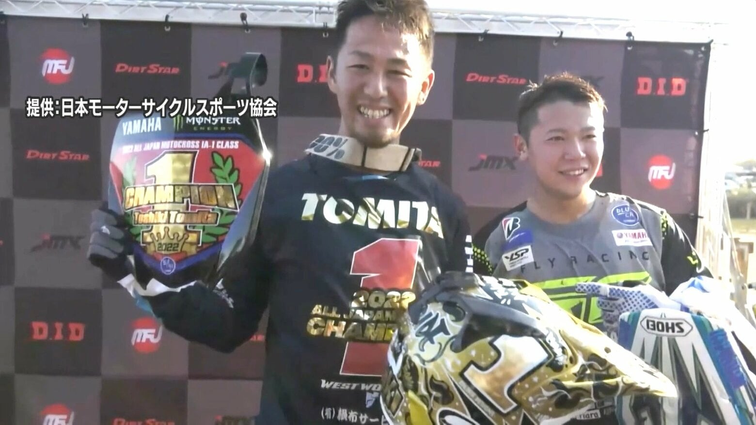 “北陸初”のプロモトクロスライダー年間チャンピオンは金沢出身！ 家族の支えで有終の美【石川発】｜FNNプライムオンライン