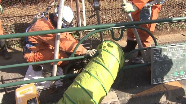 東京都が下水道管の緊急点検を実施 埼玉・八潮市の道路陥没事故受け…目視点検のほかに空洞調査も｜FNNプライムオンライン
