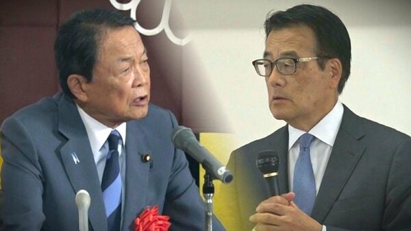 自民党･麻生副総裁と立憲民主党･岡田幹事長が新潟に 自民議員から“首相退陣論”…立憲支持者からは｢やってることと言ってることが…｣｜FNNプライムオンライン