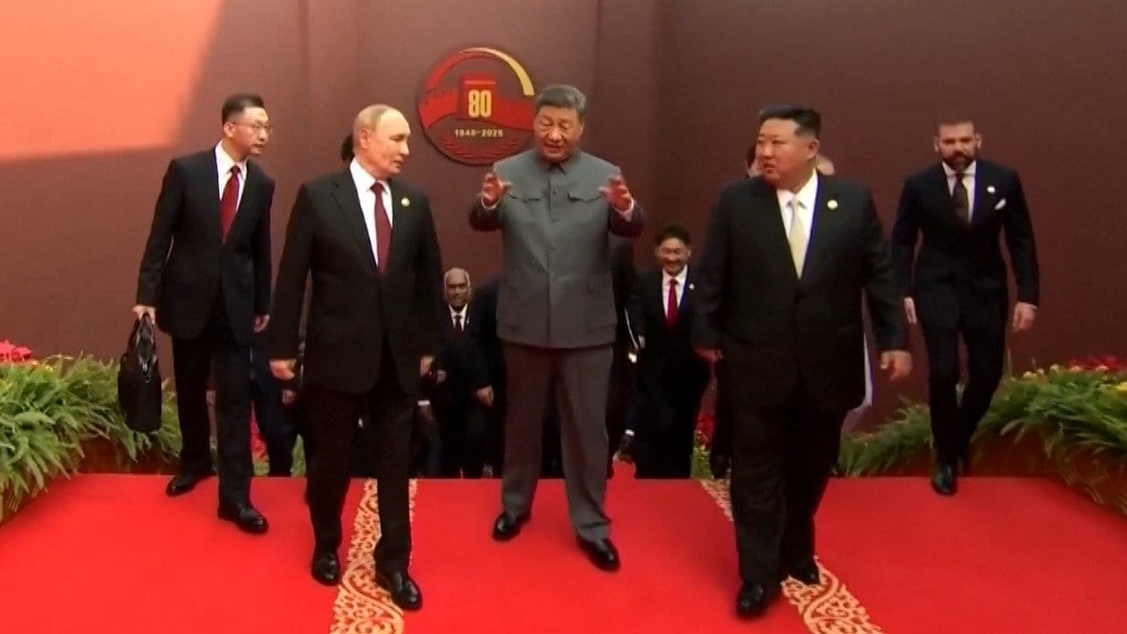 「プーチン氏と金正恩氏によろしく」トランプ大統領が中国・習主席に皮肉交じりのメッセージ 軍事パレードで3首脳が集結に（FNNプライムオンライン）｜dメニューニュース（NTTドコモ）