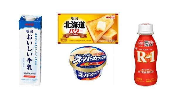 明治が牛乳・バター・アイスクリームなど184品目“値上げ” 7月から順次 生乳の取引価格上昇などうけ｜FNNプライムオンライン