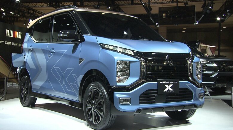 東京オートサロンで初公開 三菱はEV試作車 日産は｢フェアレディZ」日本向けモデル｜FNNプライムオンライン