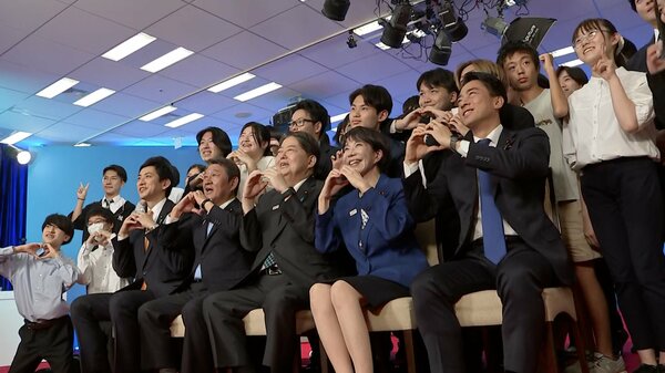 自民総裁選5候補が高校生と討論 40人参加 直接質問も｜FNNプライムオンライン