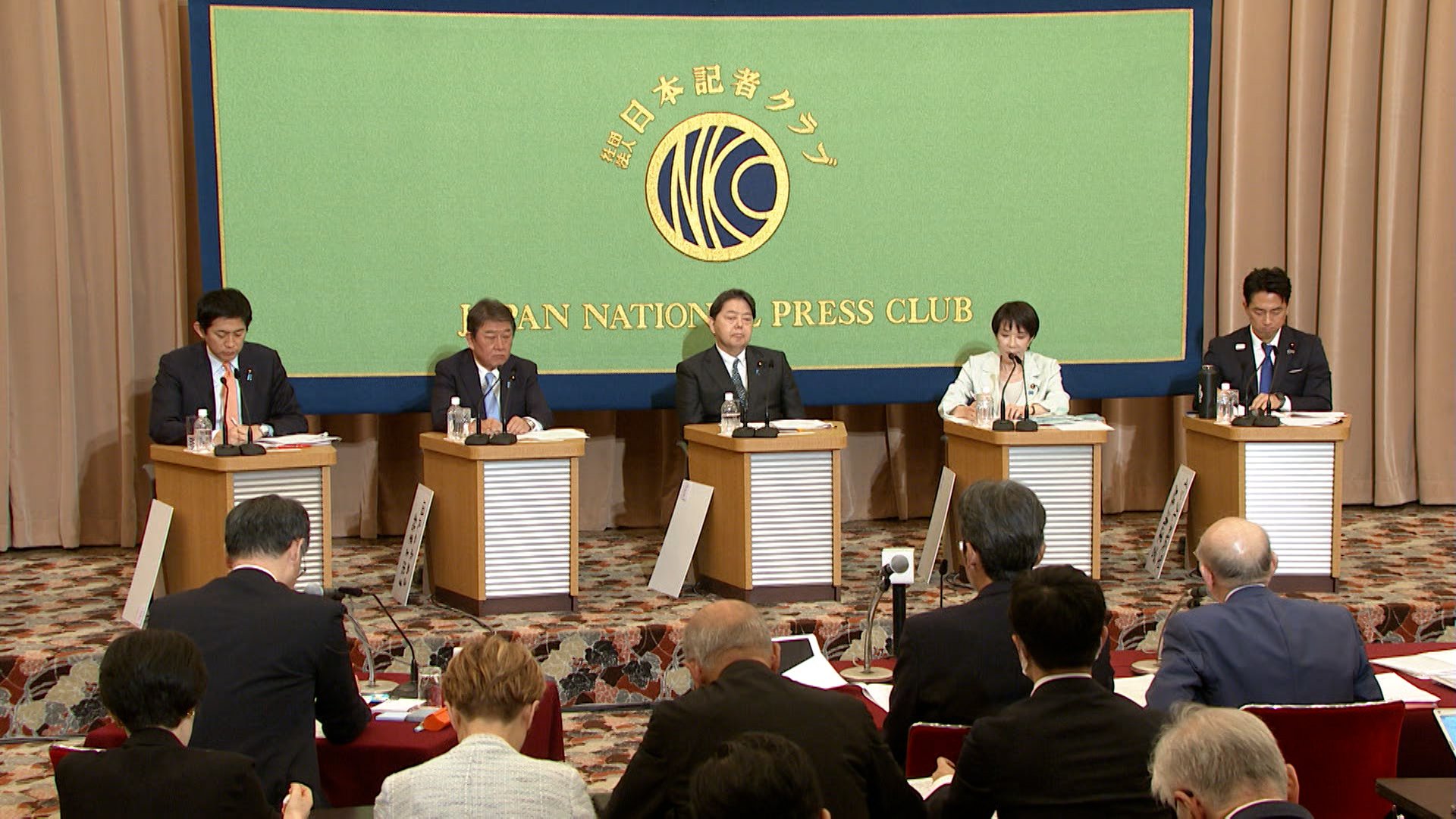 “ポスト石破”レースが本格化 5人が公開討論会で直接対決 ベテラン記者から厳しい質問も【自民総裁選】（FNNプライムオンライン）｜dメニューニュース（NTTドコモ）