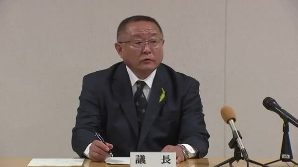 県議会新議長・城内愛彦氏 会見で抱負「各会派と連携とりながら改革を」 岩手県｜FNNプライムオンライン